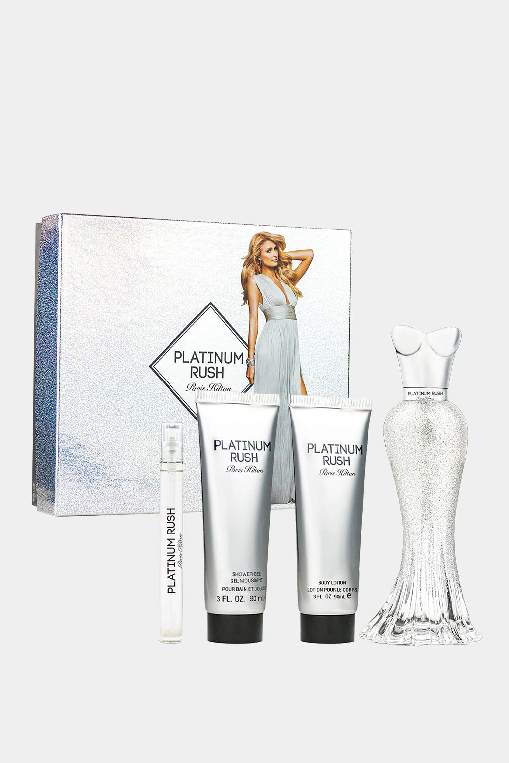 Paris Hilton Platinum Rush Eau De Parfum Set